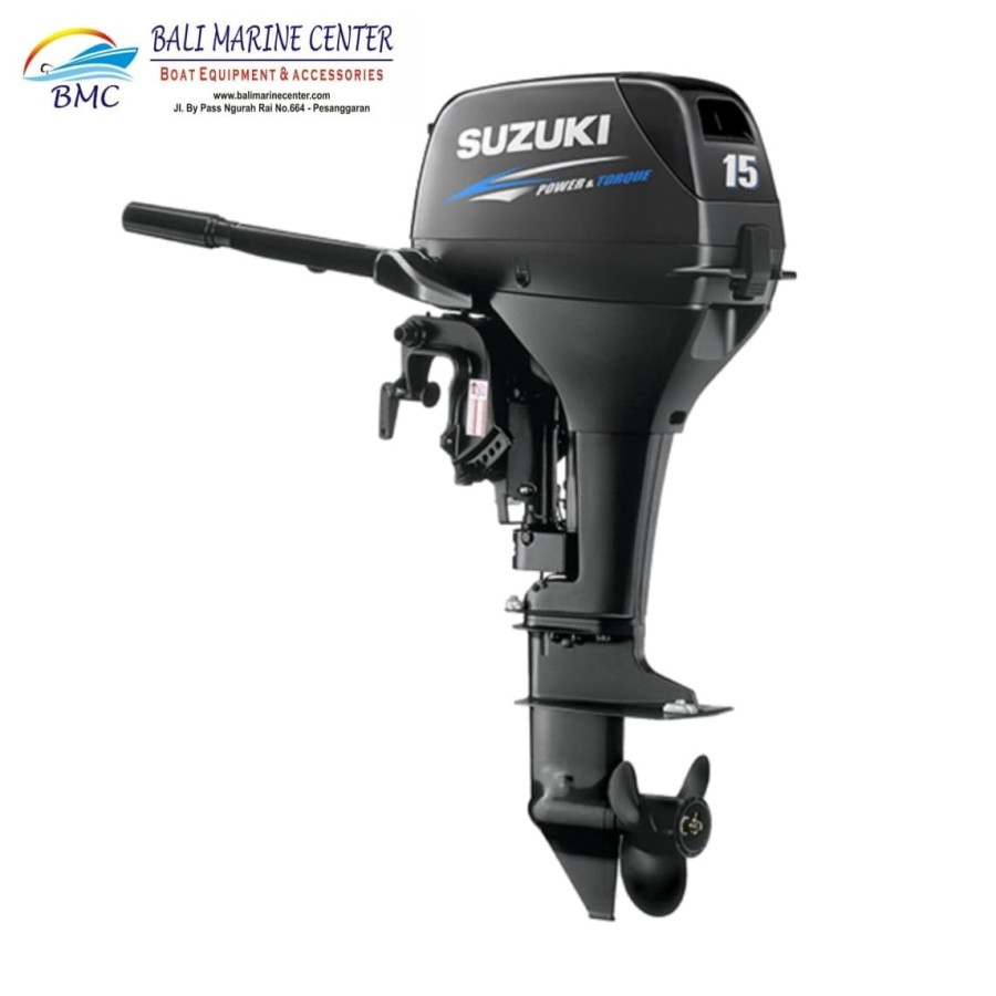 Mesin Tempel Suzuki Outboard DT15A 2 Stroke - Bali Marine Center